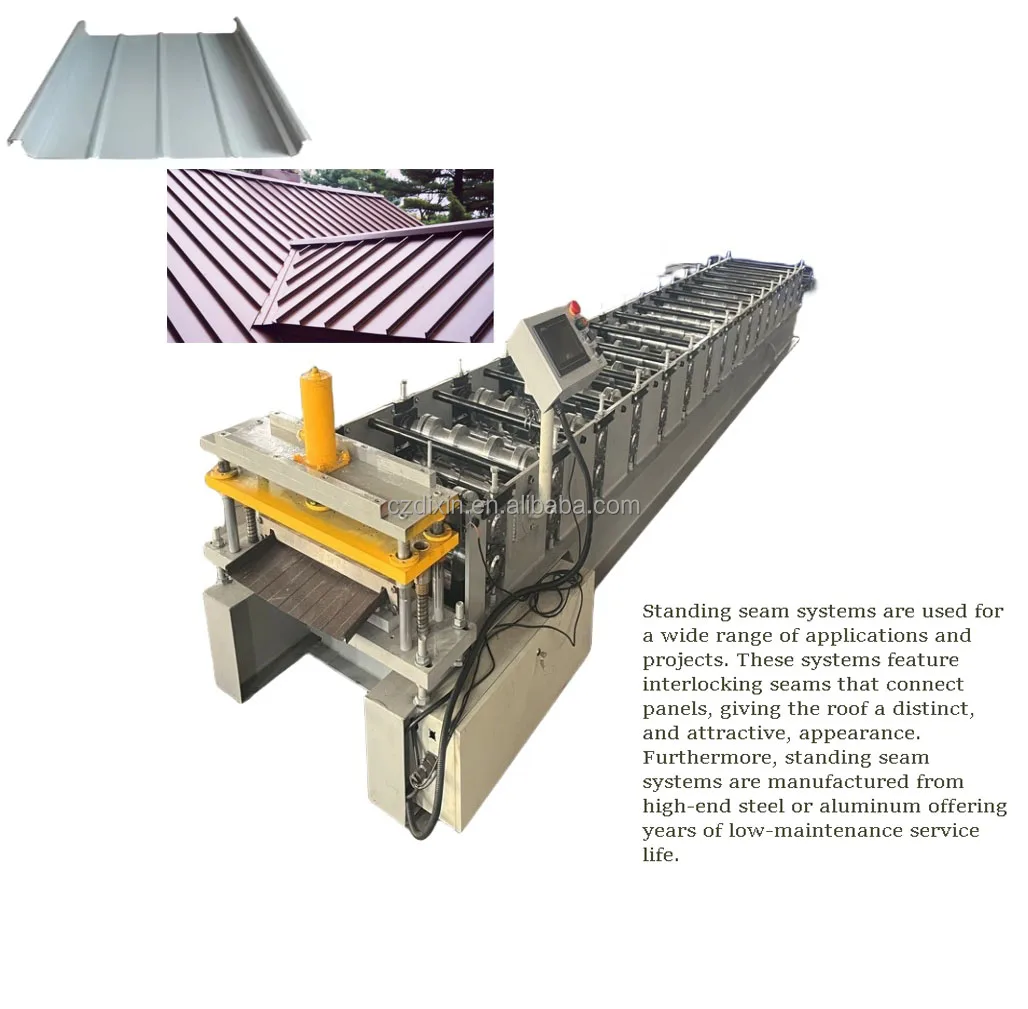 DX Standing Seam Wall Profile Making Machinery| Alibaba.com