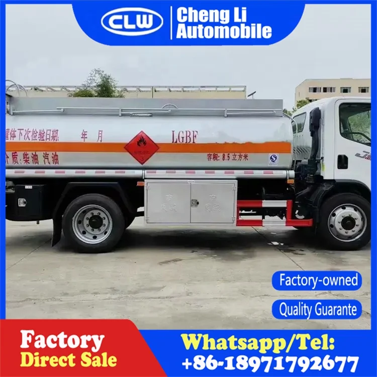 Faw Oil Bowser 10000 Liters Fuel Tanker Truck With Dispenser and Flow ...