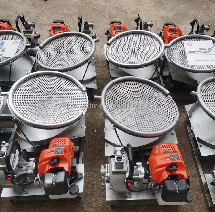 Portable Sluice Box Gold Panning Machine /vibrating Bowl Concentrator ...