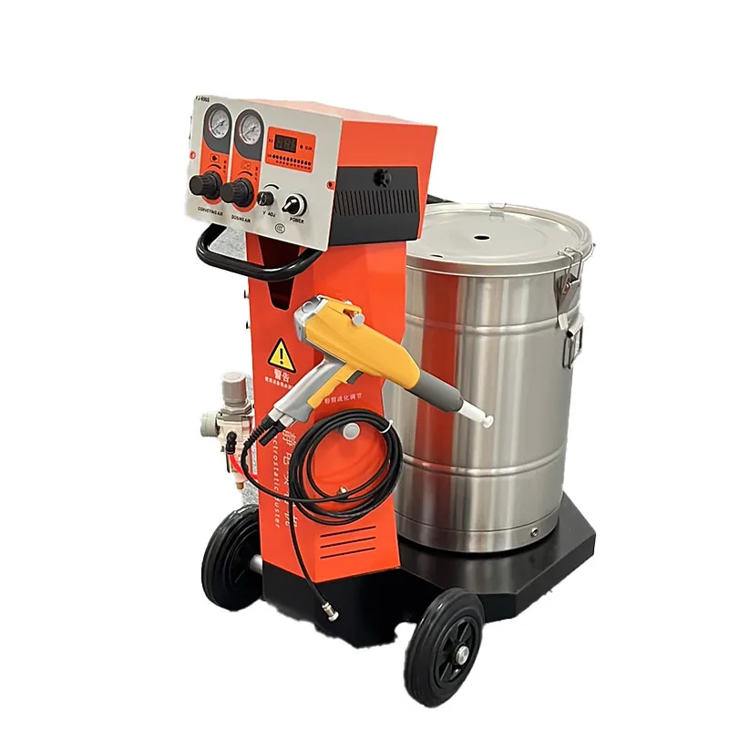 Electricstatic Powder Coating manual spray gun with super corona and ...