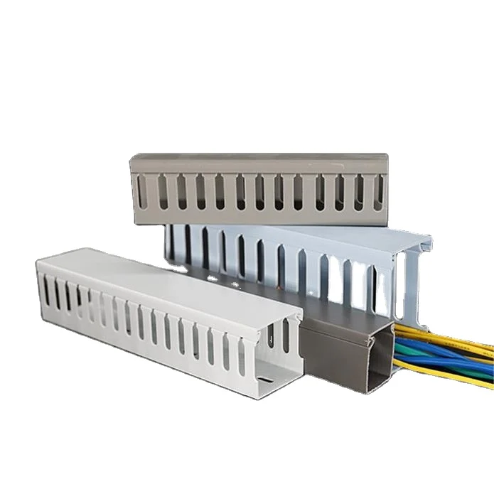 PVC plastic slotted electrical wall wiring cable duct| Alibaba.com