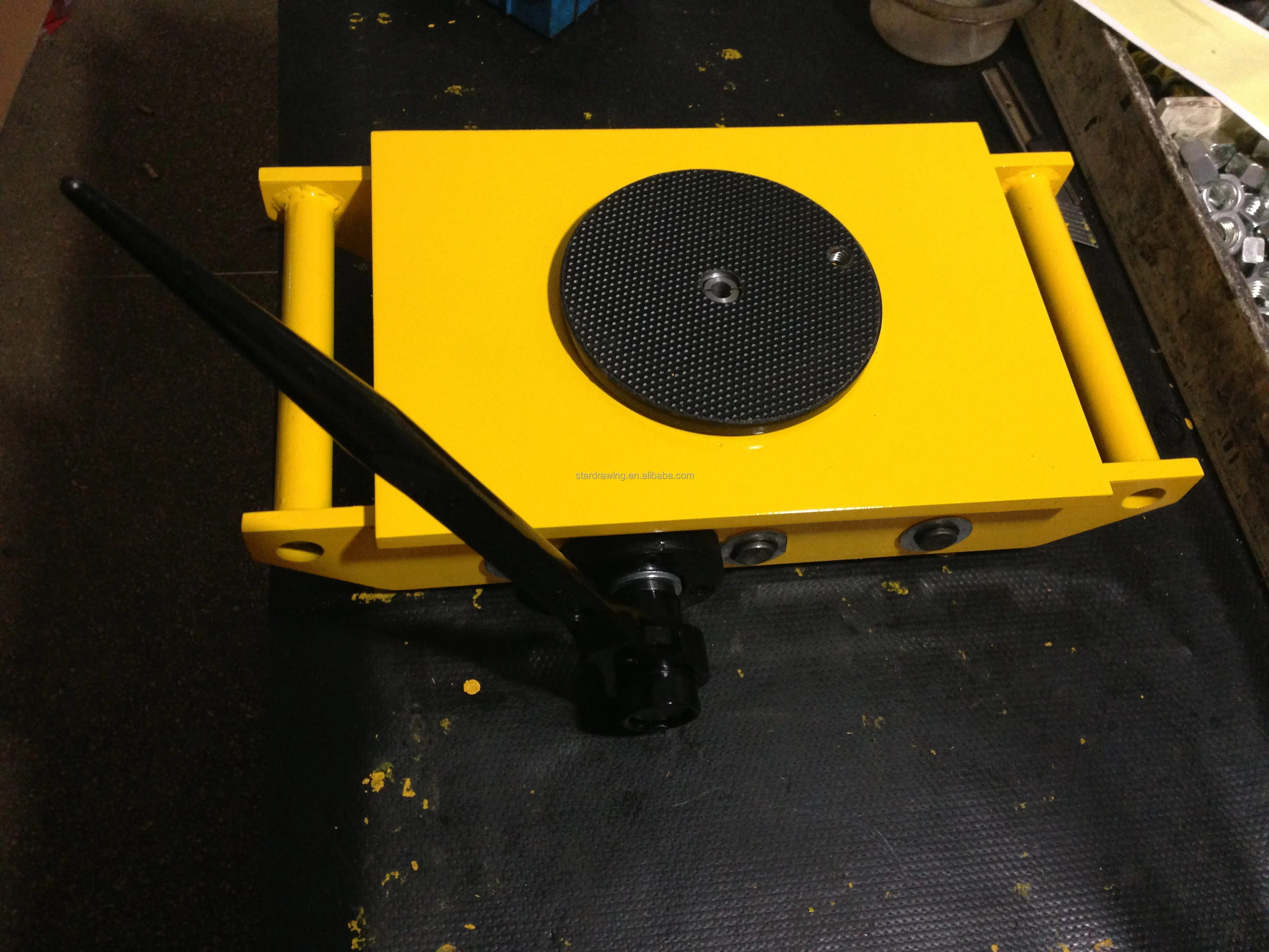 SS Ratchet Lever Machinery Mover tank Roller Skid| Alibaba.com