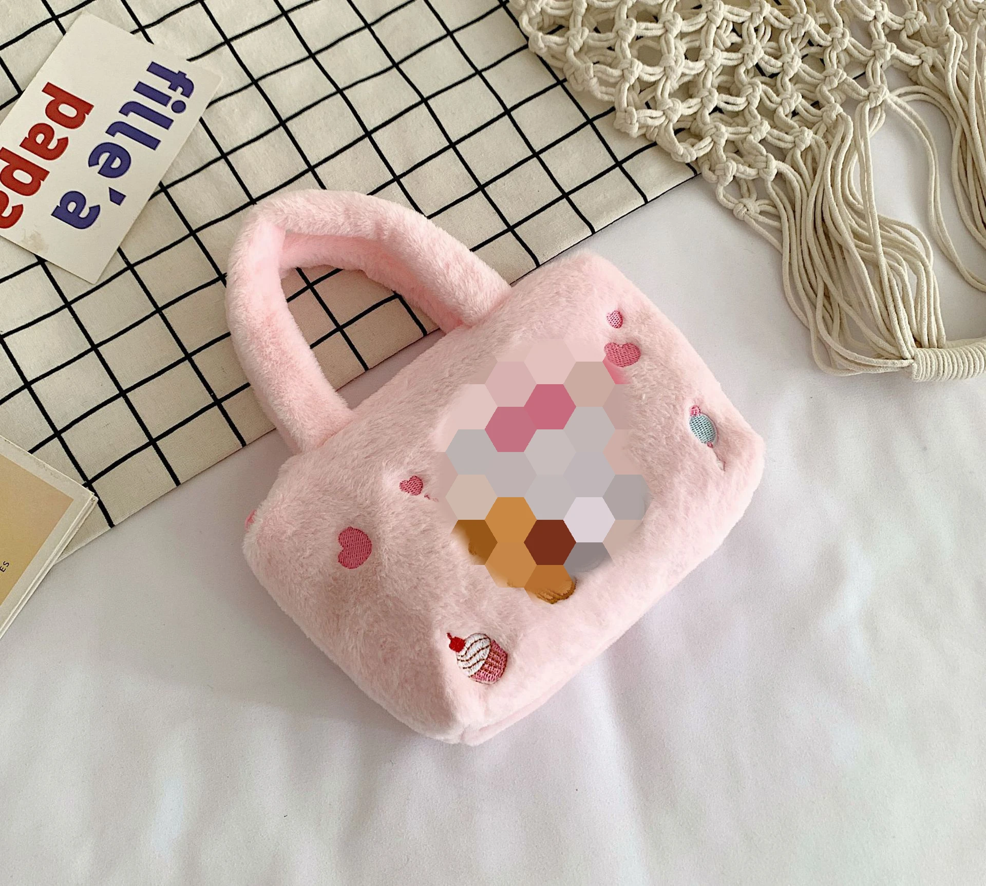 Botu Sanrio Tote Handbags Kuromi Soft Cute Plush Bags Kawaii My Melody ...