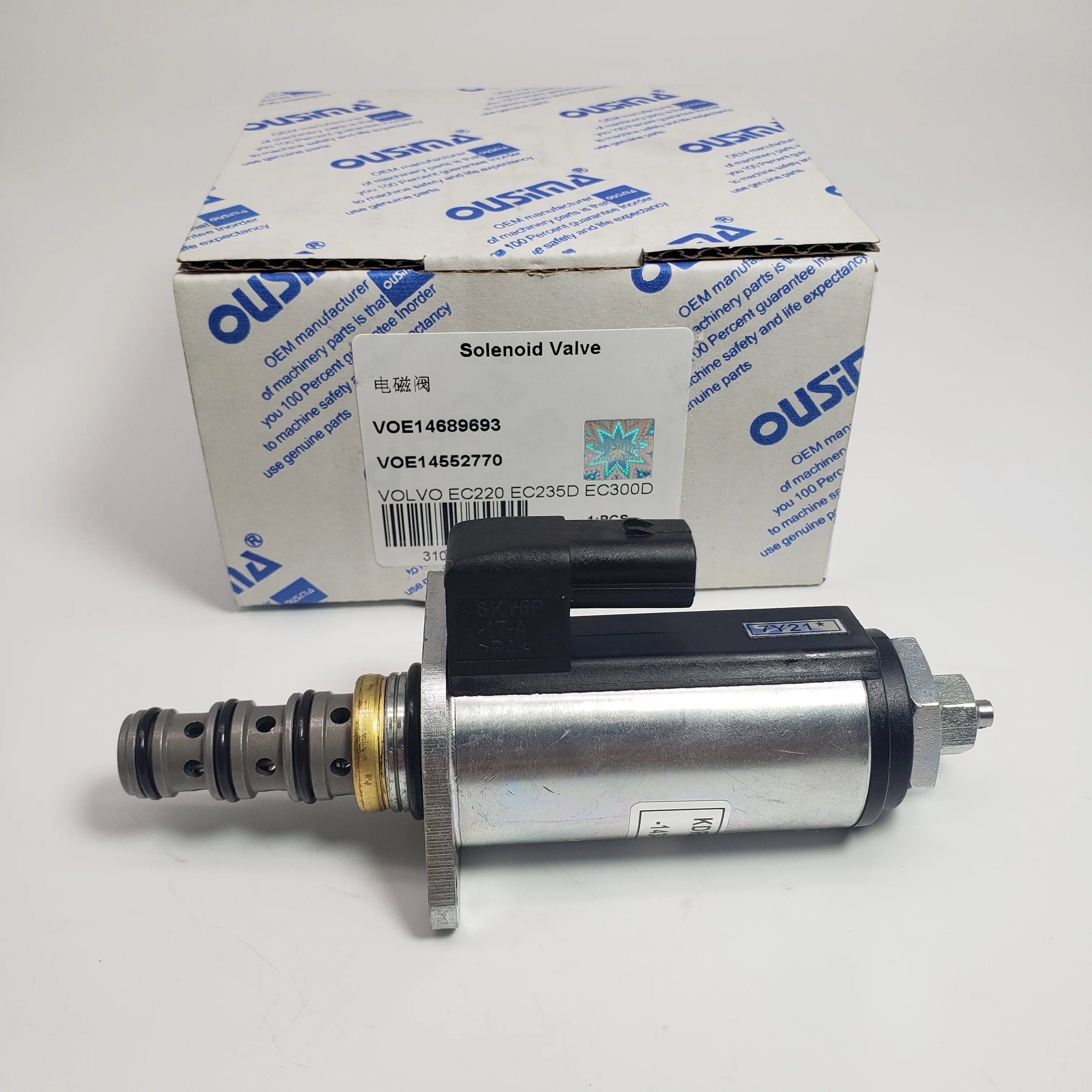 Volvo Heavy Ec210b Ec290b Ew180c Ew230c Pl3005d Solenoid Valve ...