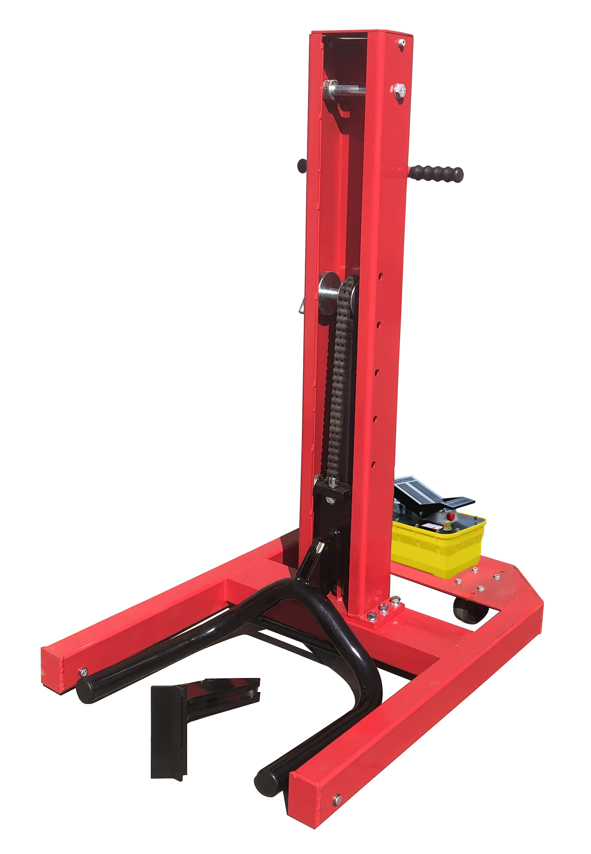 Portable Hydraulic Car Lift - 3tons Single Post Auto Lift