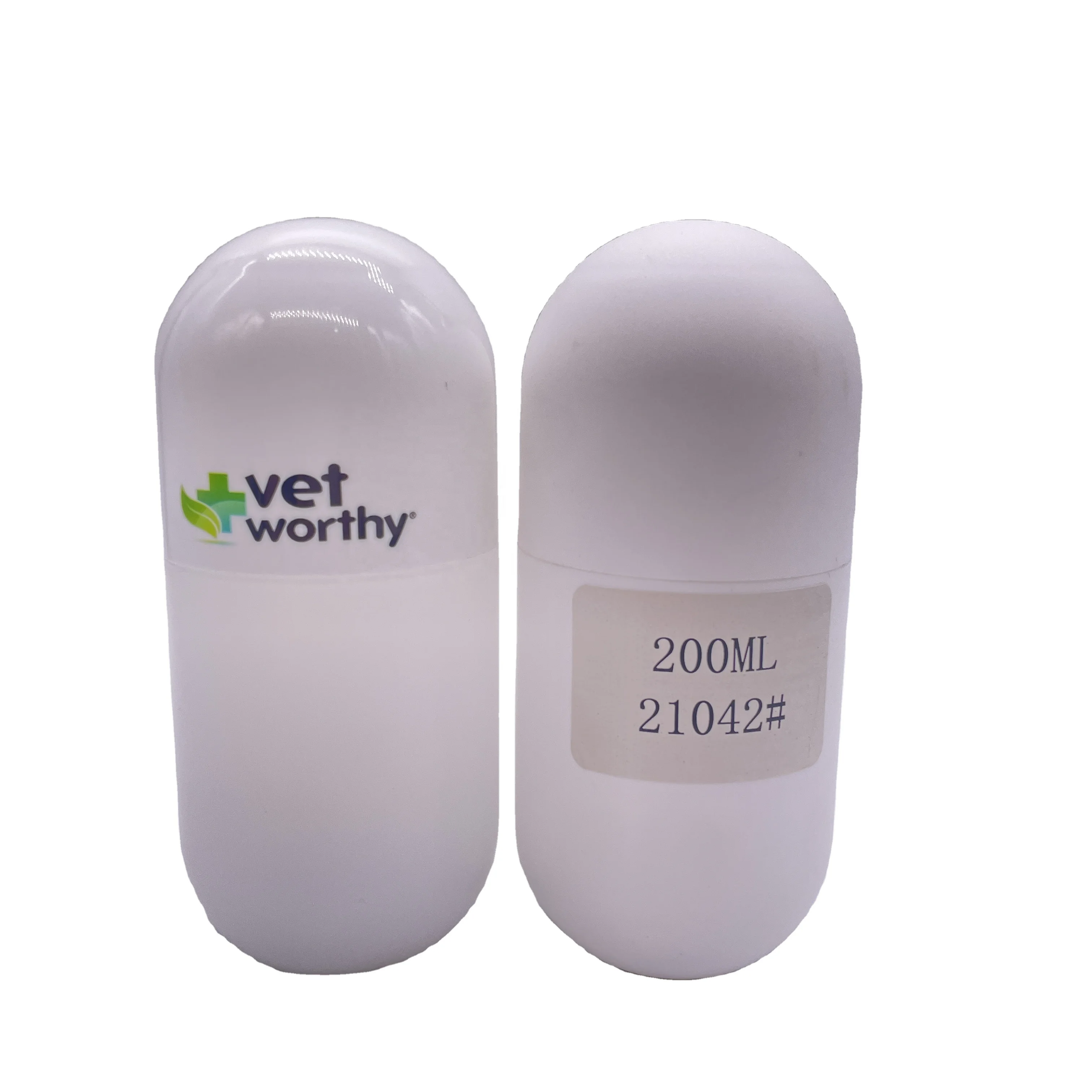 Customized Color 120ml/130ml/180ml/200ml/250ml Plastic Capsule Shaped ...