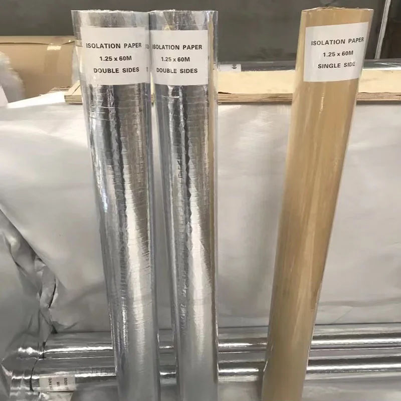 Roof Insulation FSK - Aluminum Foil Reinforced with Fiberglass