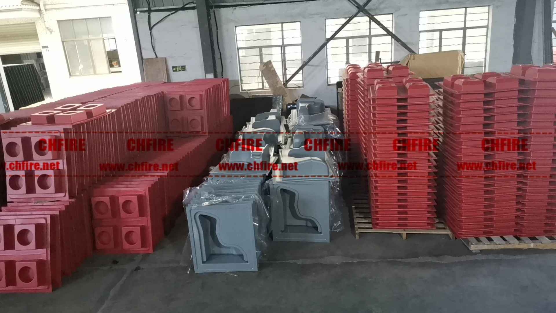 CHFIRE Double Fiberglass Fire Extinguisher Stands - High Quality