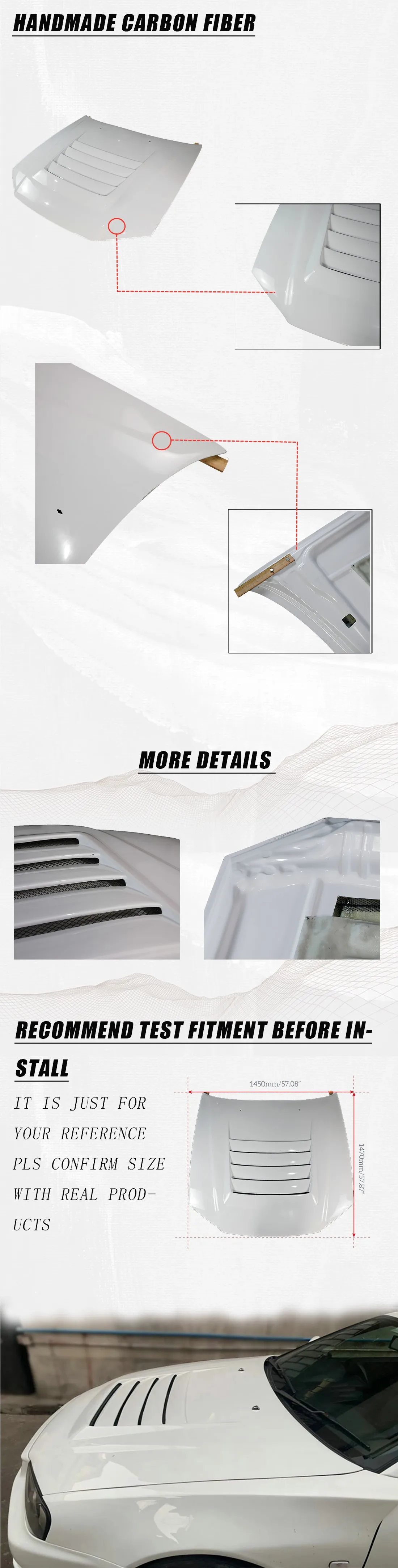 For Nissan Skyline Glossy Fiber Glass R34 Gtt Gtr Conversion Kit Ni ...