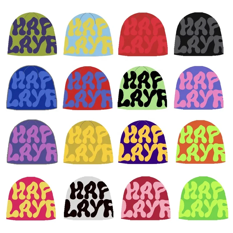 Y2k Acrylic Skull Mea Culpa Designer Jacquard All Over Print Custom ...