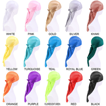 Men's Durag Silky Breathable Hip Hop Du Doo Rag Wings Satin Biker Head ...