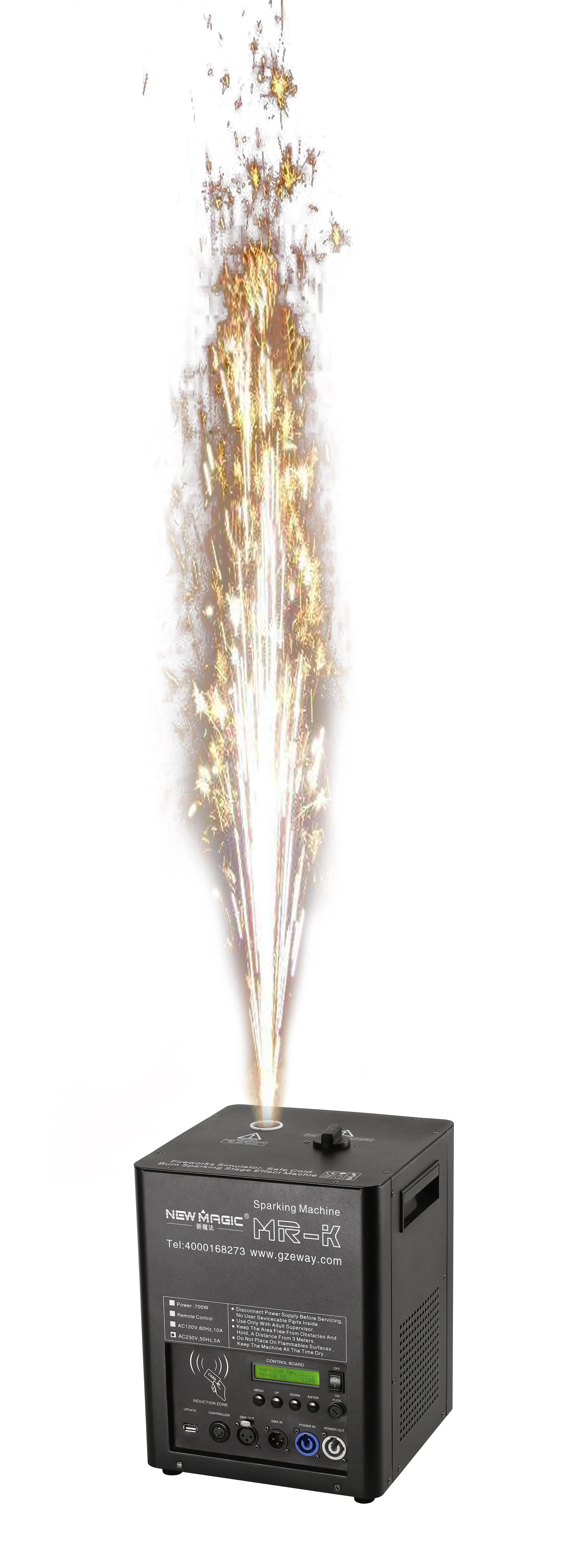 DMX控制火花舞台效果冷烟花机音乐会和派对| Alibaba.com