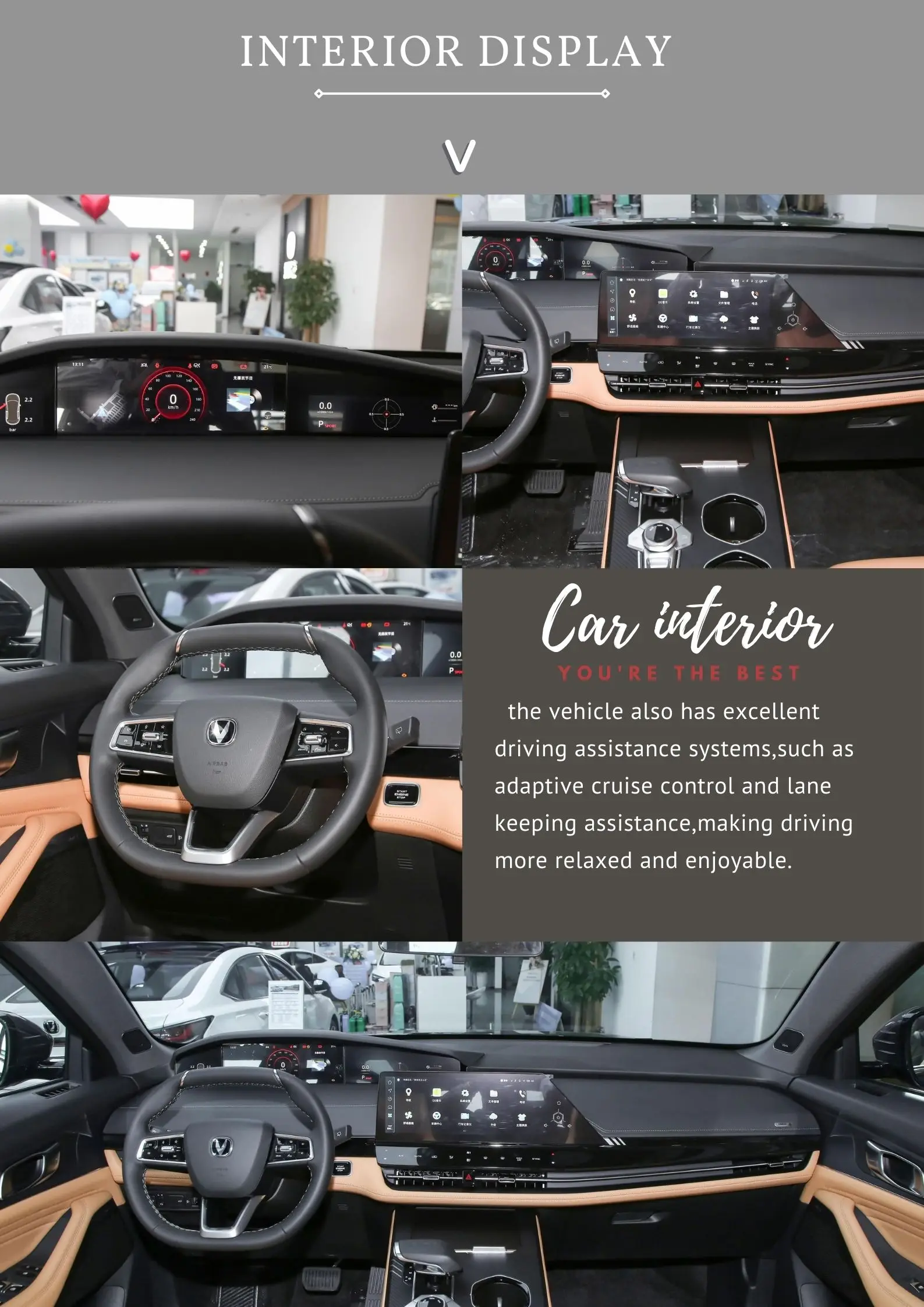 Deposit 2024 Adult Changan Uni K Uni-t Cars 5 Seats Auto Suv Automobile New Energy Vehicle Cheap ...