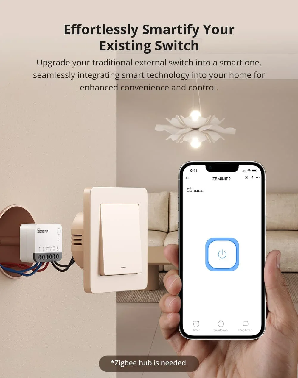 SONOFF ZBMINI R2 Extreme Zigbee Smart Switch Detach Relay External ...