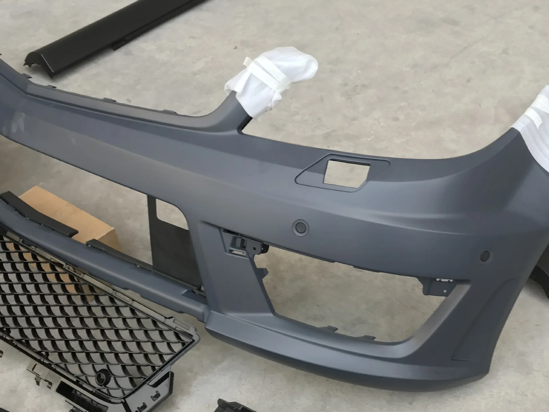 Front Bumper Rear Bumper With Rear Diffuser Side Skirts Car Body Kit ...