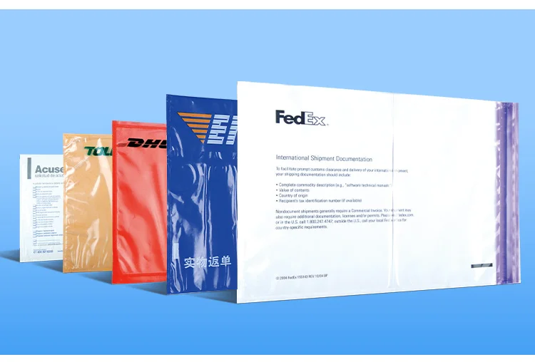 DHL Packing List Envelope - Secure and Clear Courier Solution