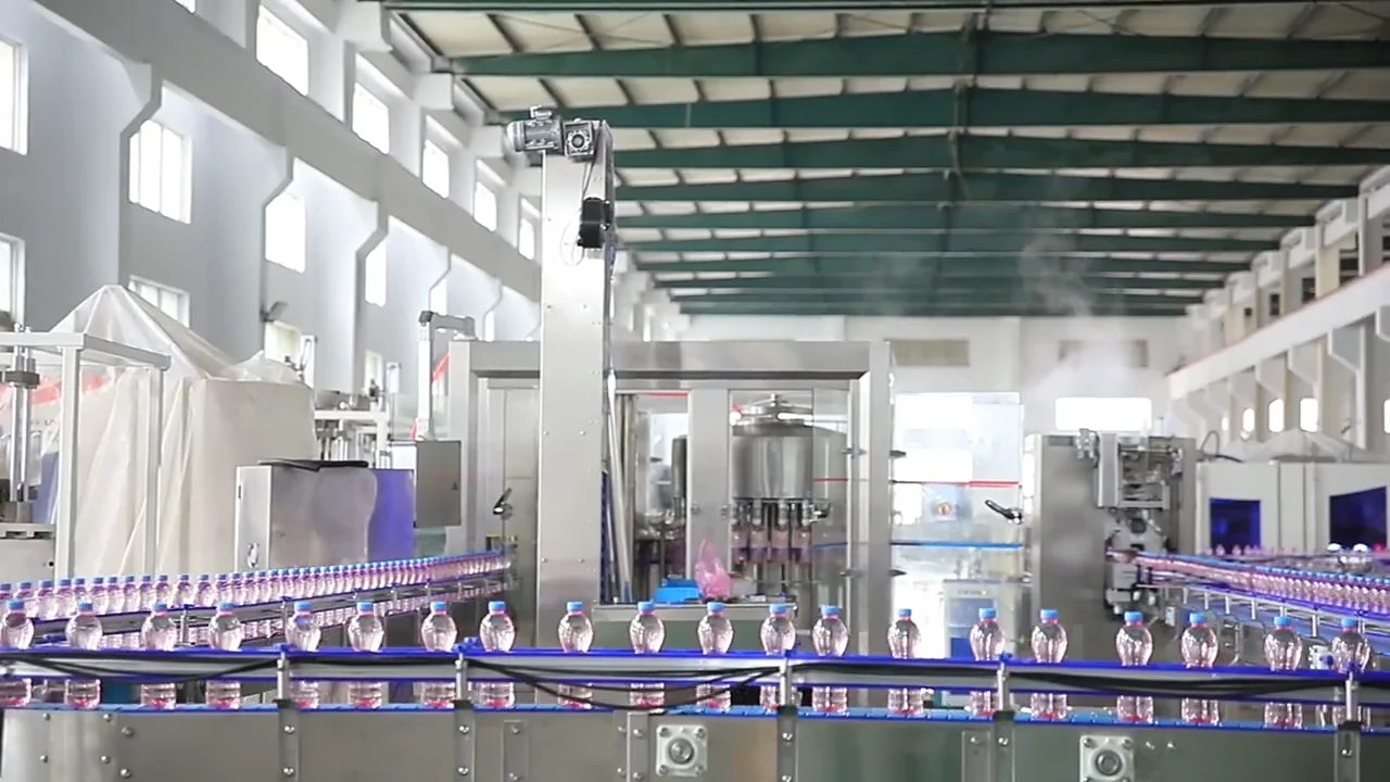 Faygo Union Produce Soda Water Pet Bottle Filling Machine And Full ...