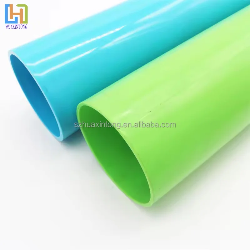 Customized Pvc Blue Tubing Furniture Round Pipe Plastic Tube Extrusion ...