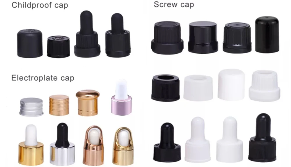 Essential Oil Dropper Bottles - Versatile Storage Solutions