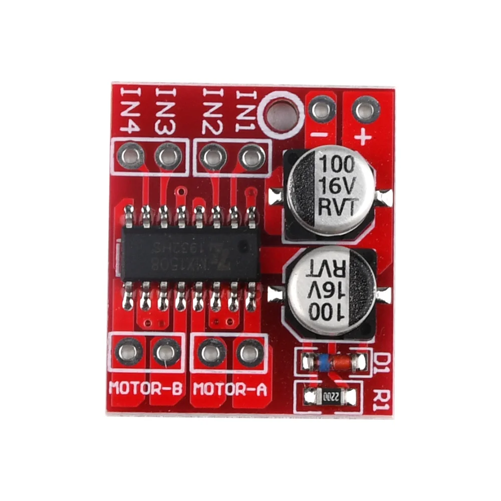 PWM hız çift h-köprü step L298N L9110 1.5A 2 yollu DC Motor sürücü ...