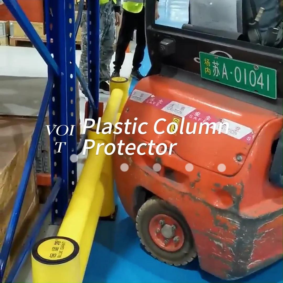 Warehouse Plastic Pallet Rack Corner Guard - Buy Plastic Rack Guard ...