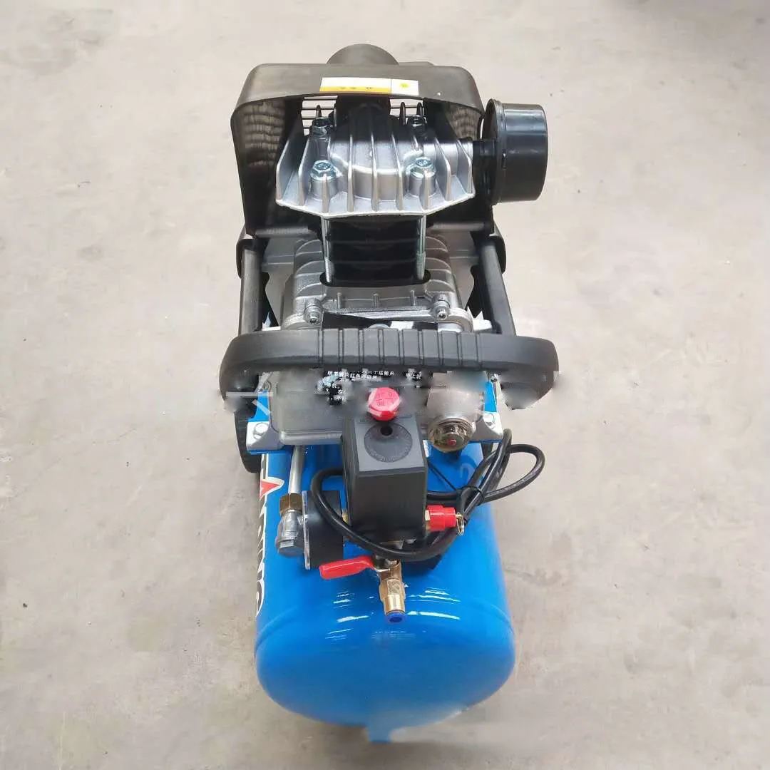 Portable Small Wheel air Compressor Compressor Spray Sandblasting Paint ...