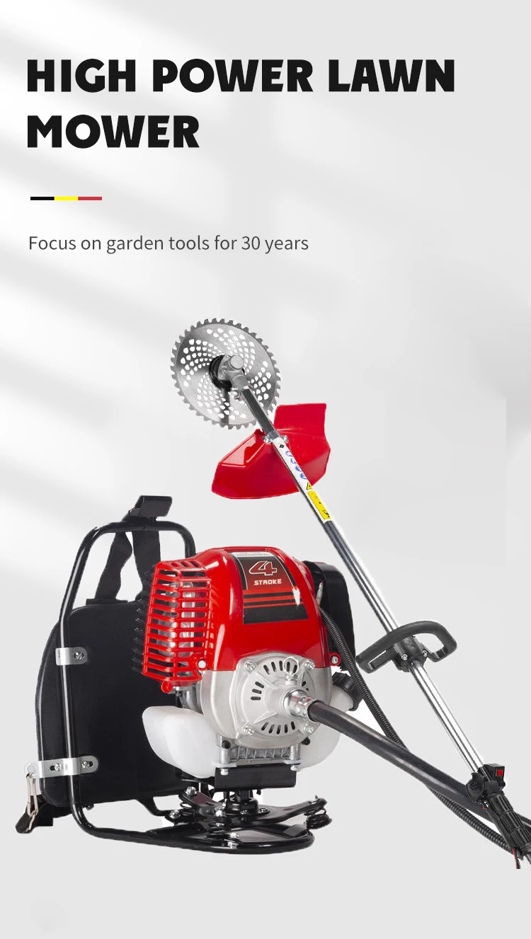 4 Stroke Knapsack Brush Cutter Machine Multifunctional Farm 1kw ...