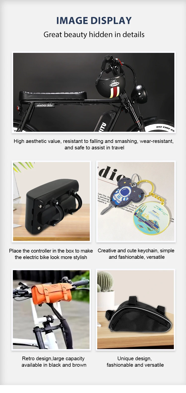 Lvco 2024 Creativity Funny Bicycle Bike Accessory Keychain Crafts ...