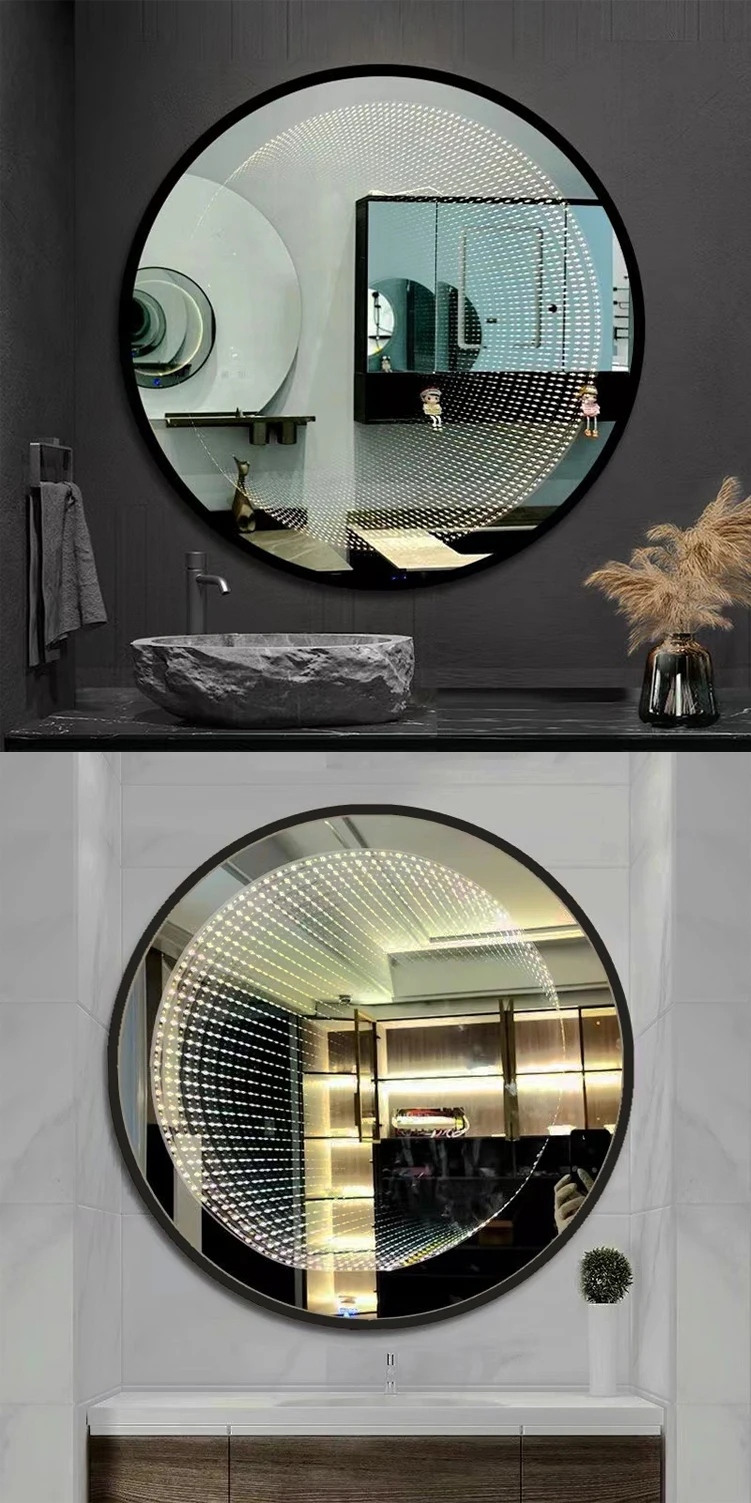 Glass Tricolor Control Smart Touch Mirror Sensor Switch Multifunctional ...