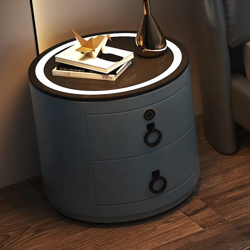 Wholesale Bedside Table Modern Luxury Smart Bedside Table With Wireless ...