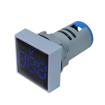 Vaneaims Ac Voltmeter 30-500v Digital Voltmeter Highlight Blue Voltage ...