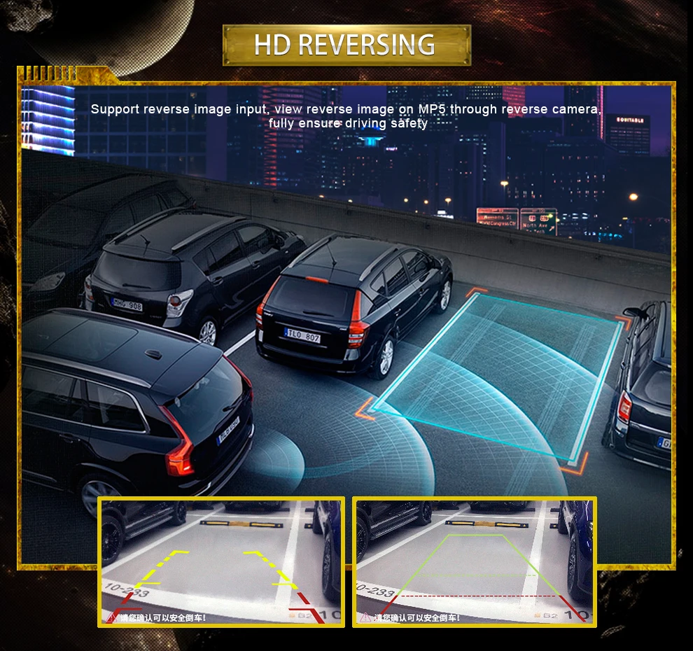 2 Din 9.5 Inch Car Multimedia System Touch Screen Car Android Player ...