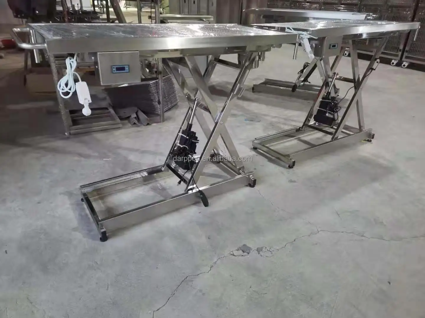 Stainless Steel Veterinary Surgical Table - Durable & Versatile