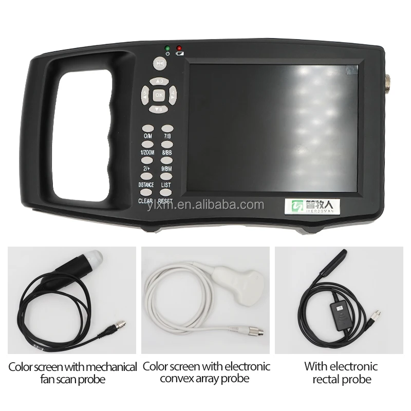 Portable Veterinary Ultrasound Scanner For Sheep Cow Pig Ultrasound ...