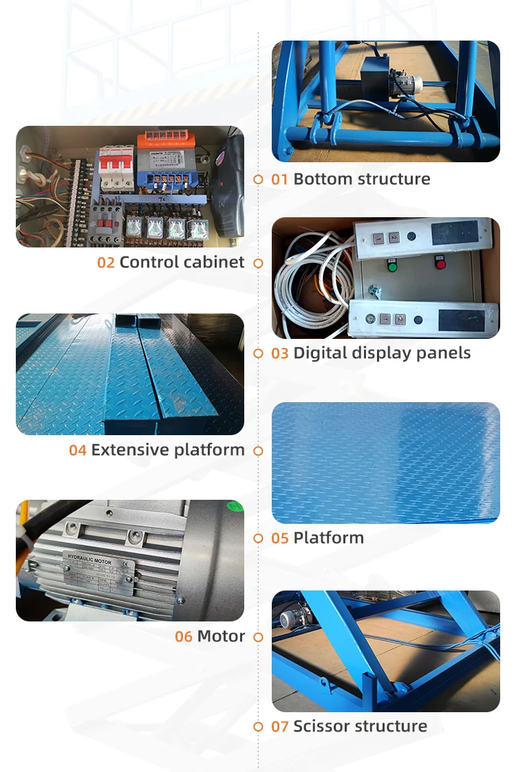 4m 2m Lifting Height Electric Hydraulic Mini Small Stage Fixed ...