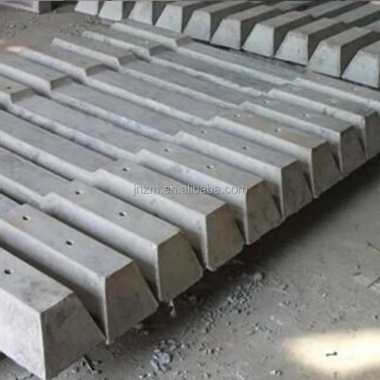 Railway Rail Sleeper Concrete Sleeper Used For Railroad - Buy Rail ...