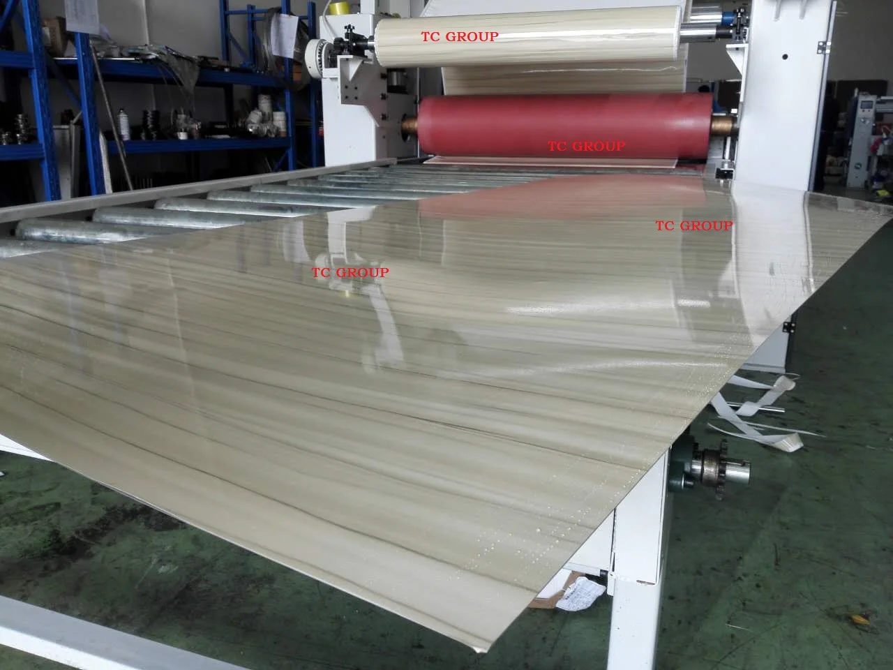 TC Professional Metal Sheet Panel Lamination Laminator Machine Aluminum ...
