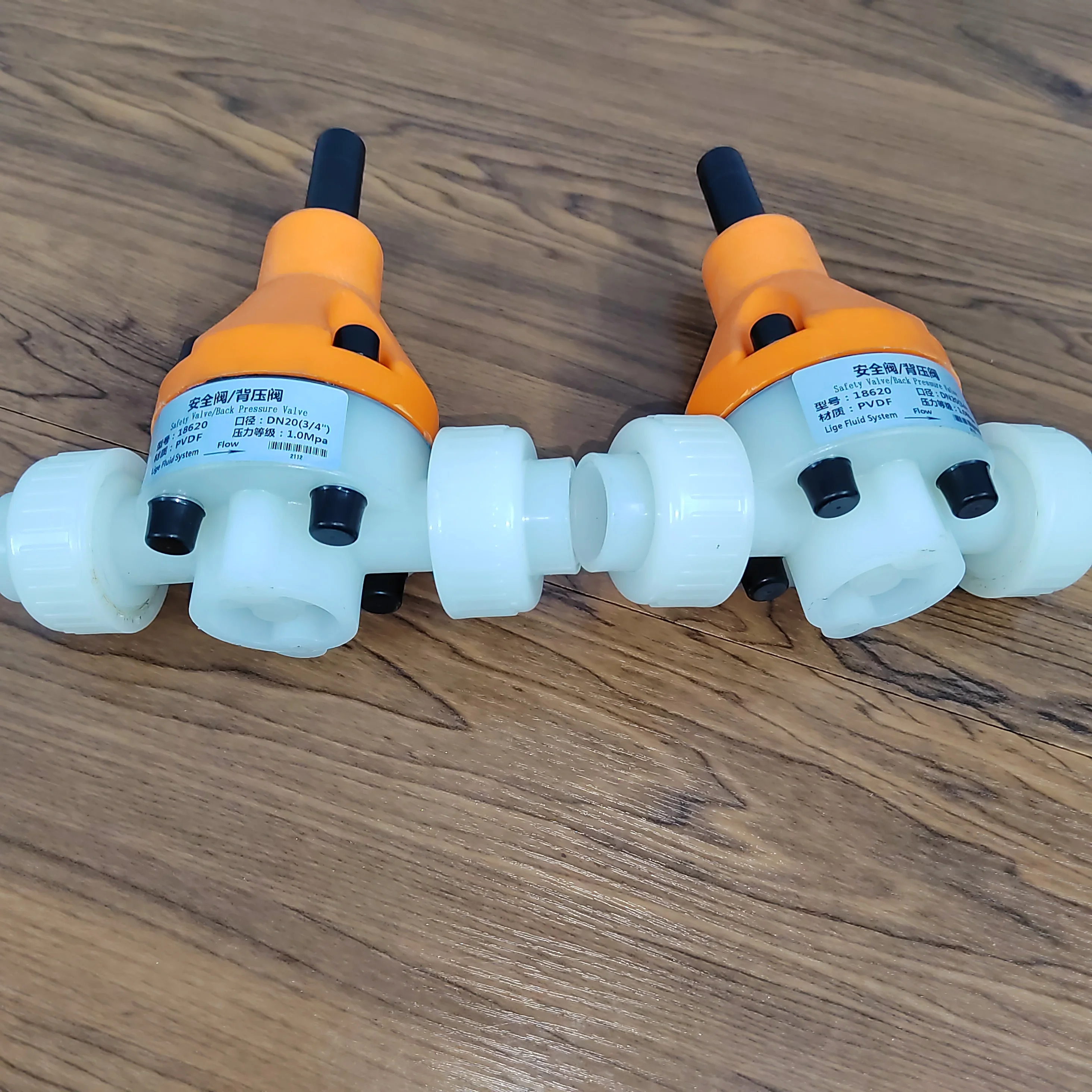 Pvdf Safety Valve Pvdf Back Pressure Valve,High Temperature Resistant ...