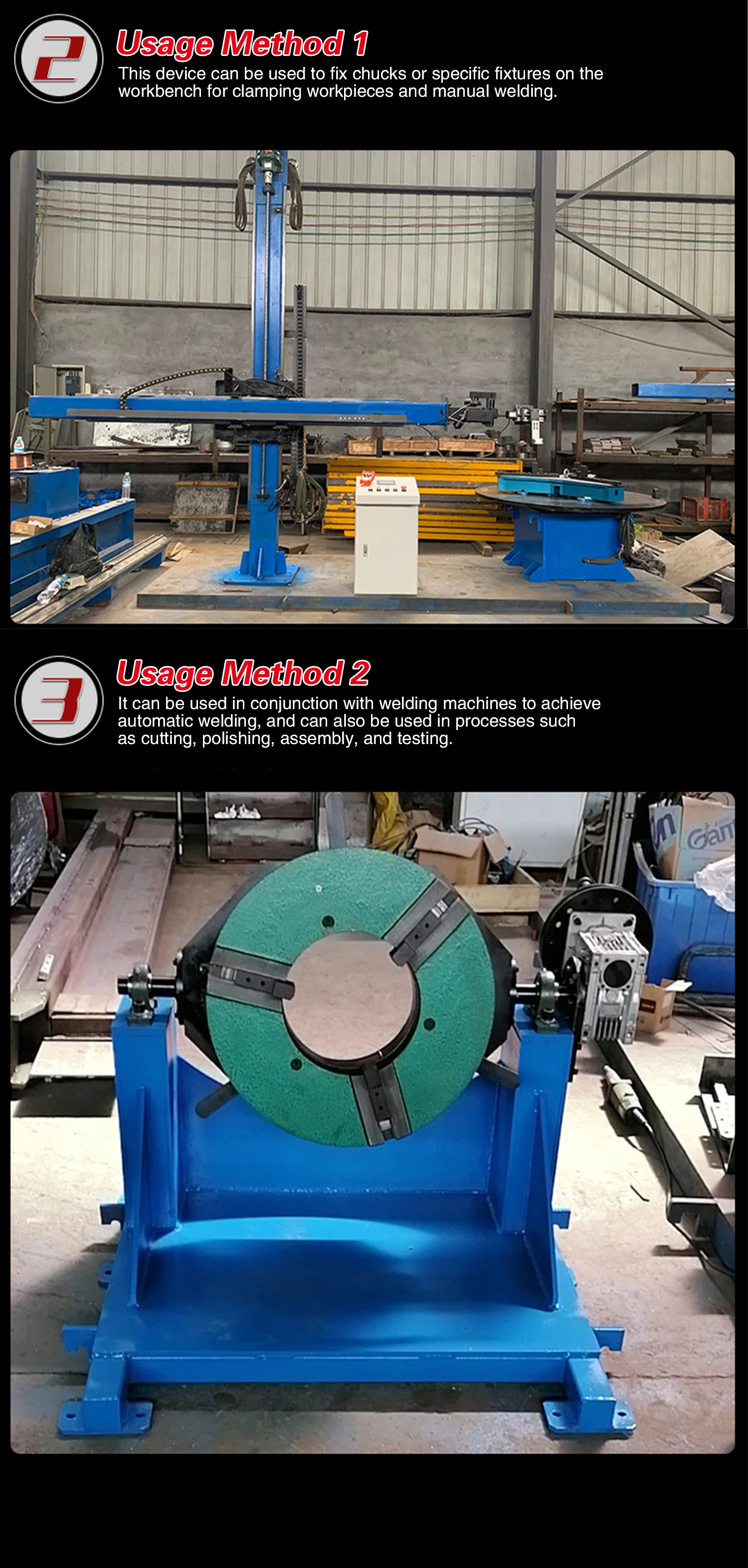 5ton Heavy Duty Welding Positioner Turntable With Best Price - Buy 5t ...