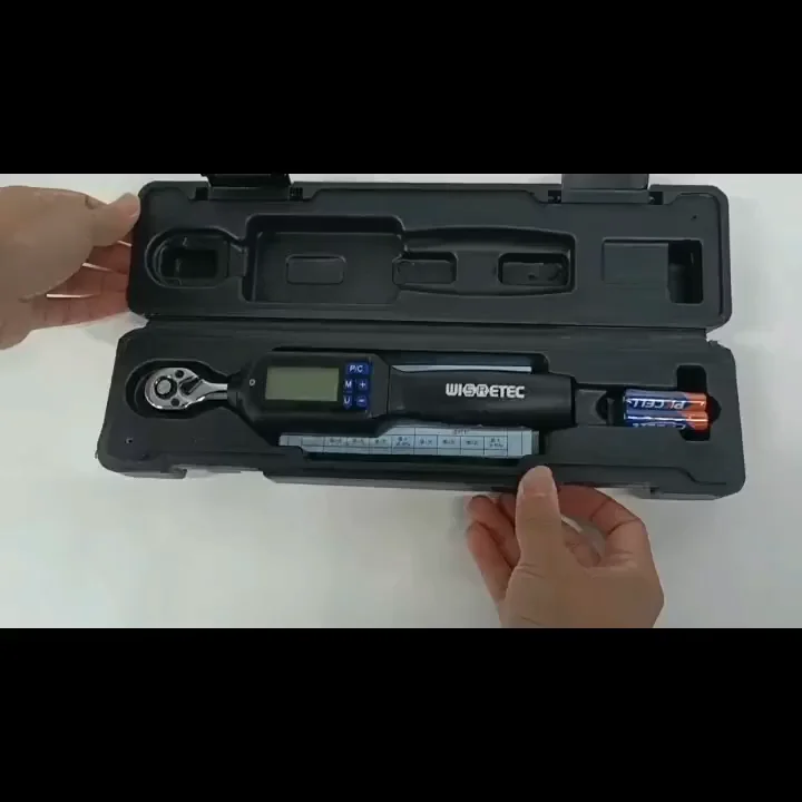 High Precision Adjustable Digital Torque Wrench 6-100nm High Accuracy Torque Tool Set Angle ...