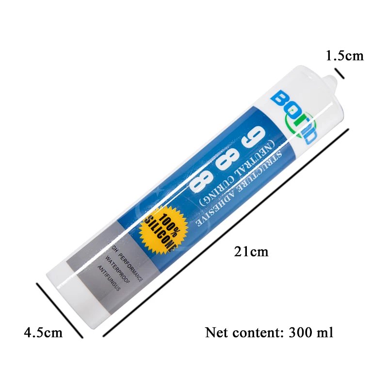 Sealant Silicone Adhesive Sealant Acetic Aquarium Silicone Sealant Transparent Fast Cure ...