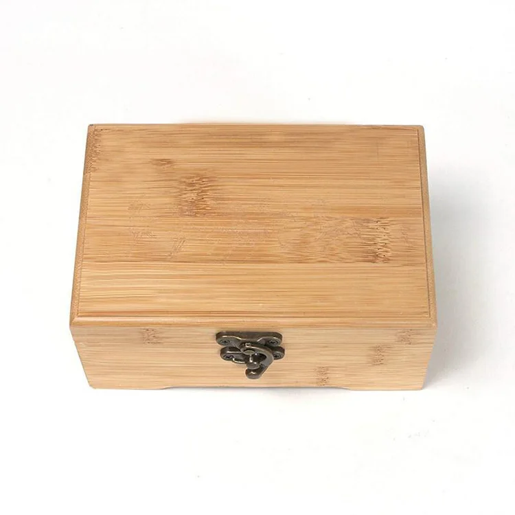 Customized Natural Eco-friendly Gift Bamboo Jewelry Packaging Box ...