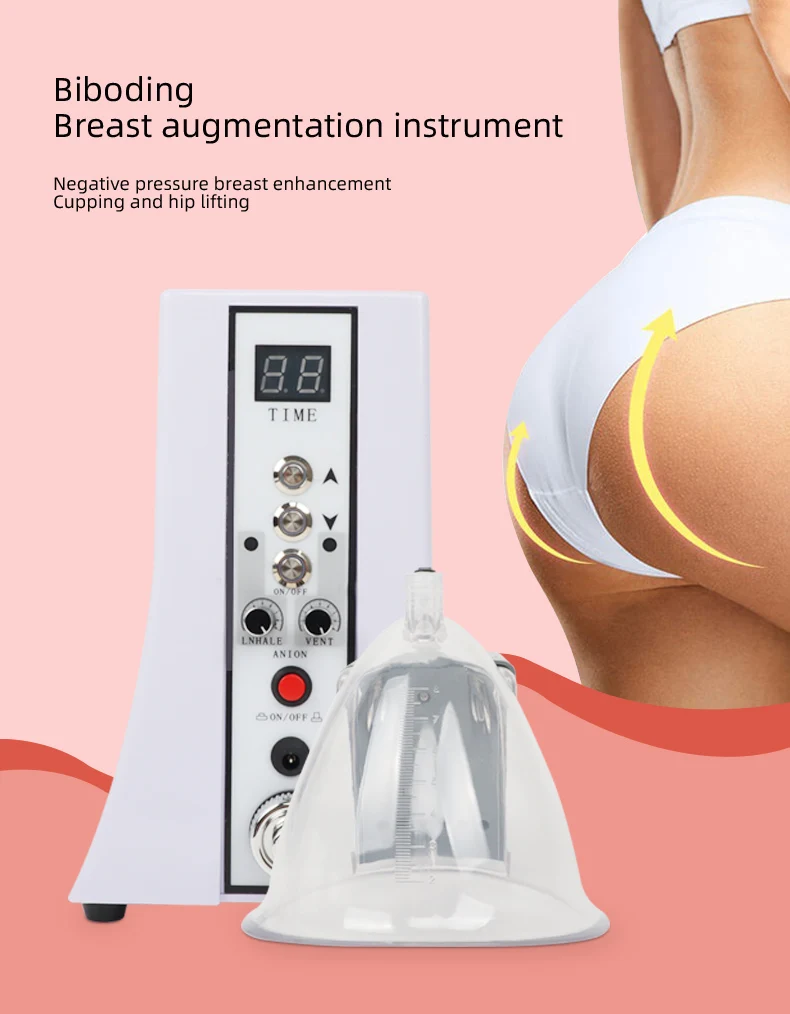 Big Size 29 Cups Butt Lift Vacuum Machine Breast Enlarge Buttocks Lift Electric Pump Vacuum Cup ...