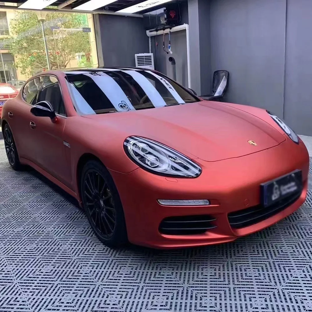 Wrapmaster 1.52*18m Premium Quality Matte Chrome Red Car Protection ...