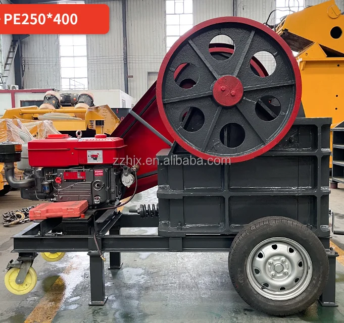 Primary Mini and Small Stone Rock Crusher Portable Mobile Jaw Crusher ...