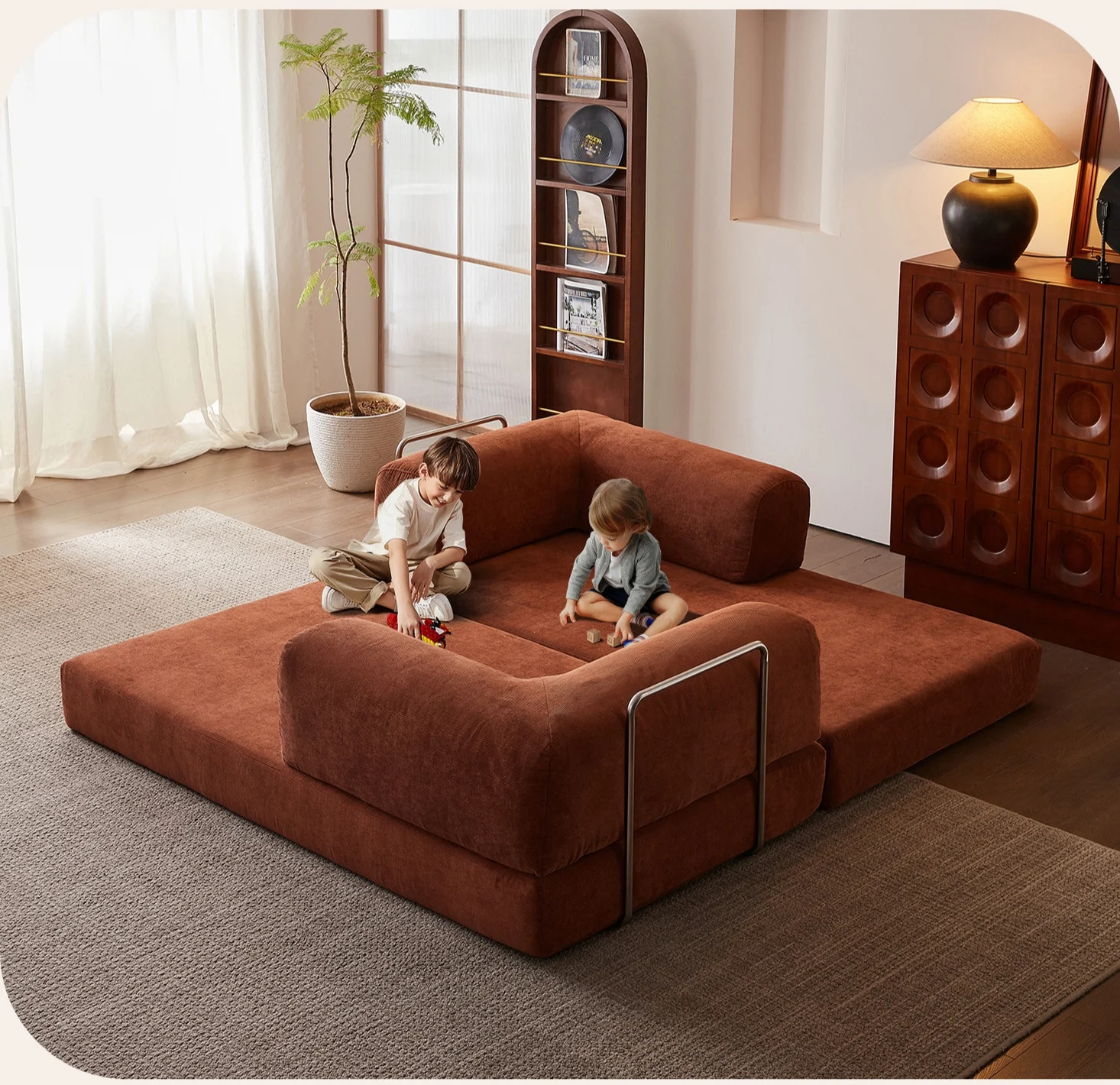 Modular Compressed Sofa Bed - Modern & Versatile Furniture