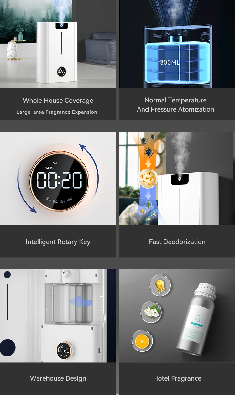 NEWIND Felshare Machine Large Area Commerical Scent Air Diffuser Aroma ...