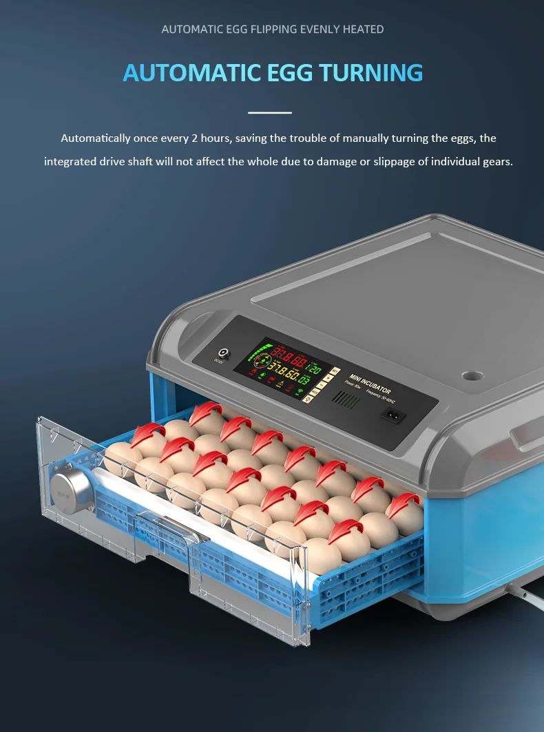100 Egg Incubator - Efficient Hatching Machine Poultry Setter