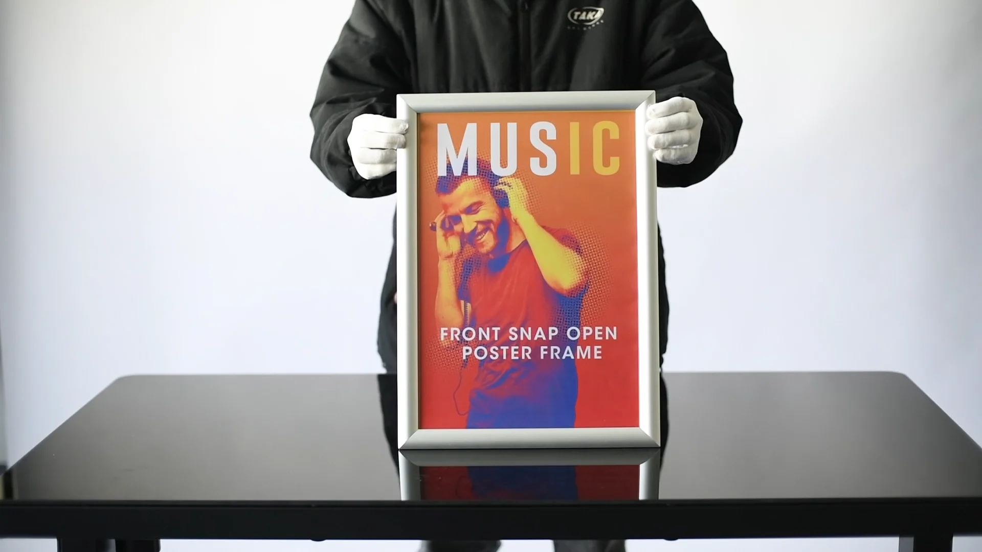 25mm A4 Snap Frame Silver Metal Snap Frame For Outdoor Or Inside ...