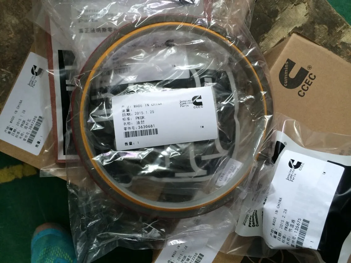 Cummins Engine Parts Original Kta38 Oil Seal 3642365 3630681 - Buy ...